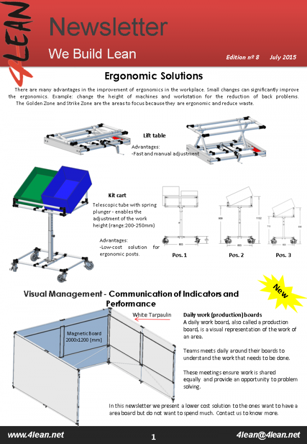 4Lean Newsletter & Tips - Lean Solutions - www.4lean.net