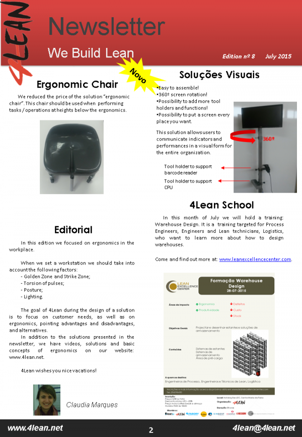 4Lean Newsletter & Tips - Lean Solutions - www.4lean.net
